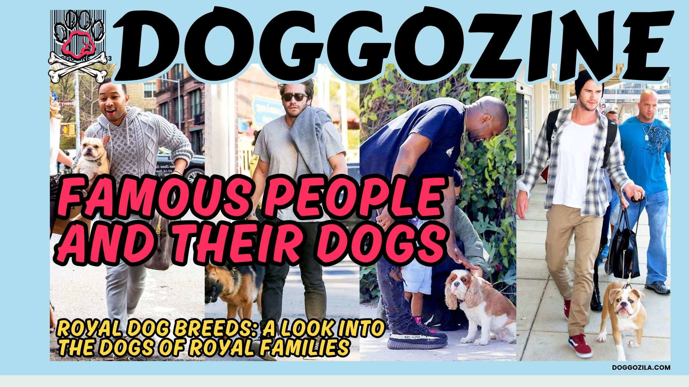 Famous People and Their Dogs: Unique Dog Names • Doggozila Magazine
