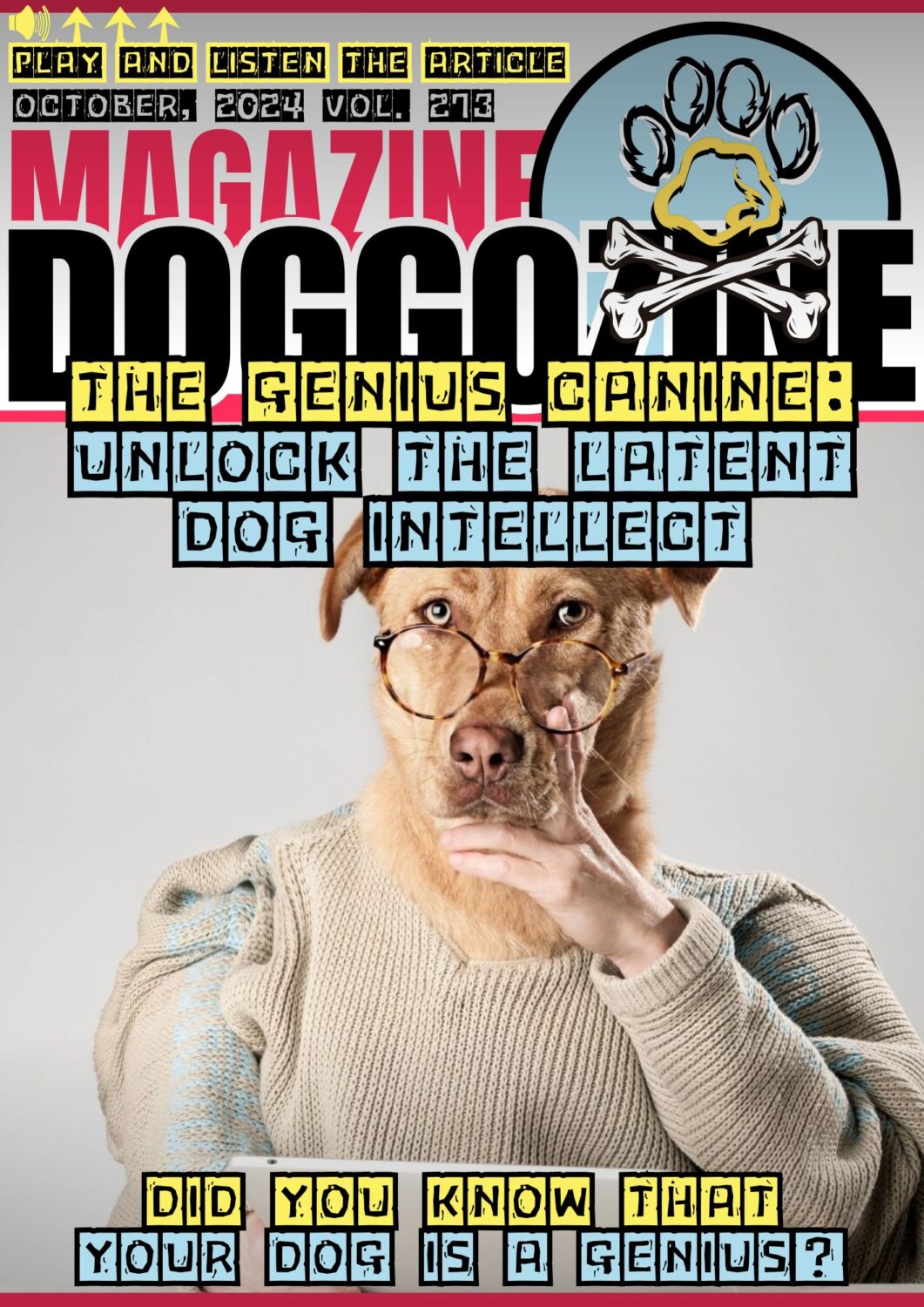 The Genius Canine: Unlock The Dog Intellect • Doggozila MAGAZINE