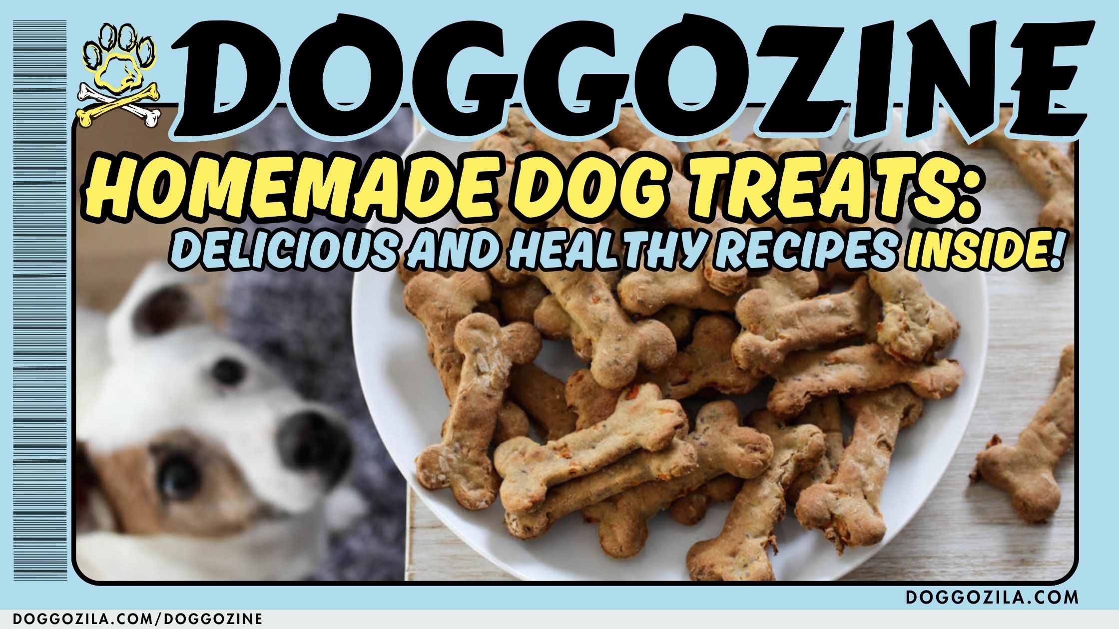 Homemade Dog Treats: Delicious and Healthy Recipes • Doggozila Magazine