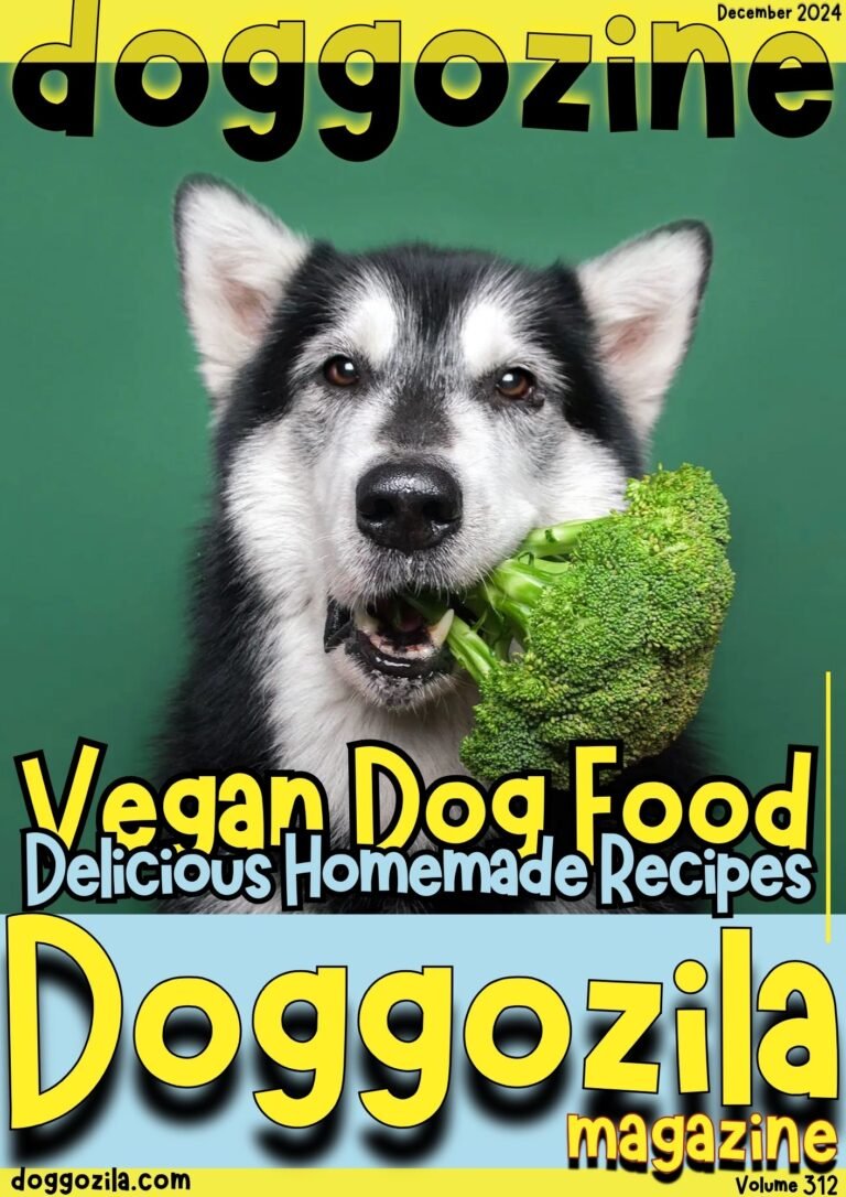 Vegan Dog Food: Delicious Homemade Recipes for a Healthy Pup - Doggozila