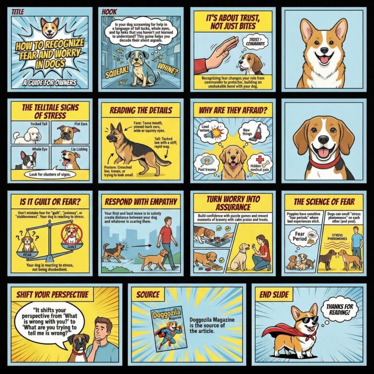 Fear and Worry in Dogs: Ways to Know The Odd Warning Signs