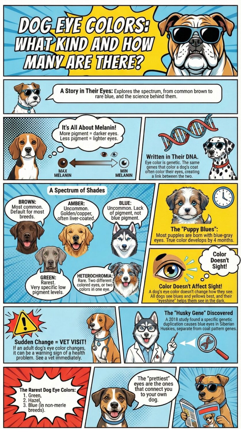 Dog Eye Colors Expert Guide: In The World of Genetics • Doggozila